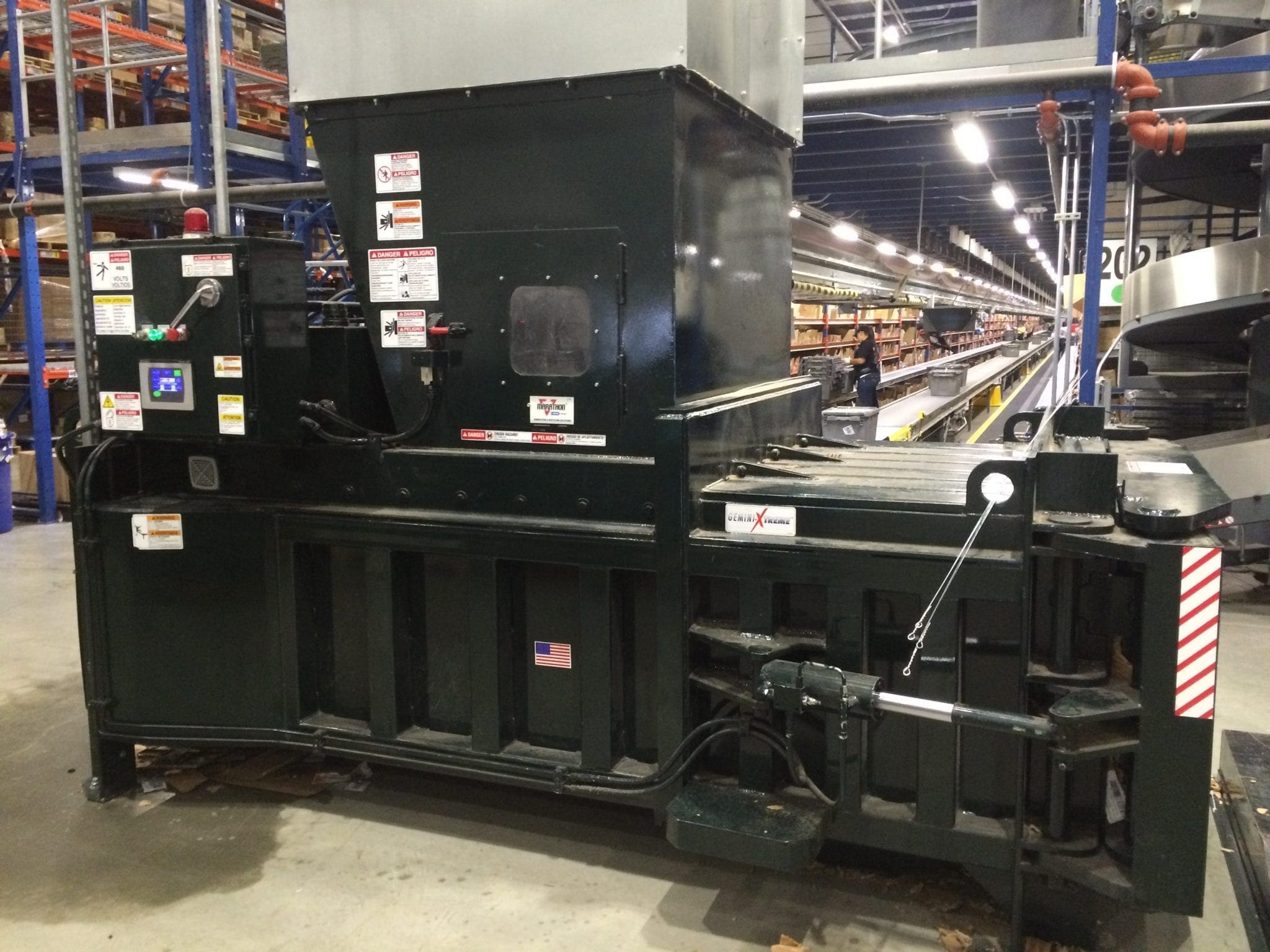 Closed Door Horizontal Balers - BaleForce Recycling Equipment